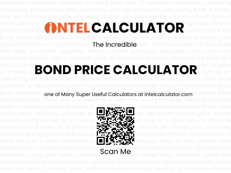 Bond Price Calculator | Estimate Bond Value Instantly